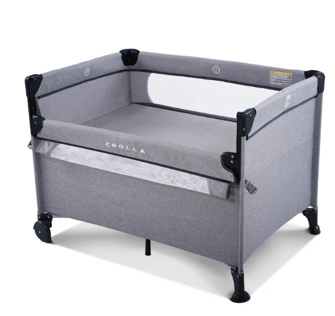 Crolla Ally Baby Playpen | Baby Cot | One Side Sliding Door (Katil Bayi ...
