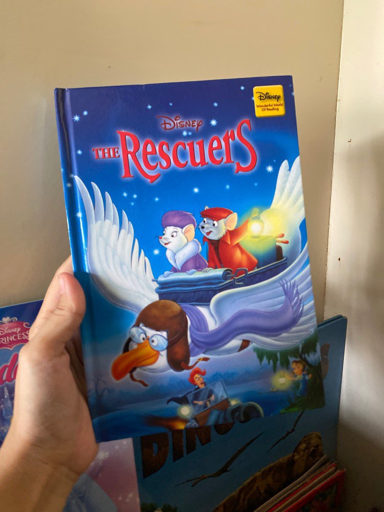 Declutter Hardbound Disney The Rescuers, Hobbies & Toys, Books ...