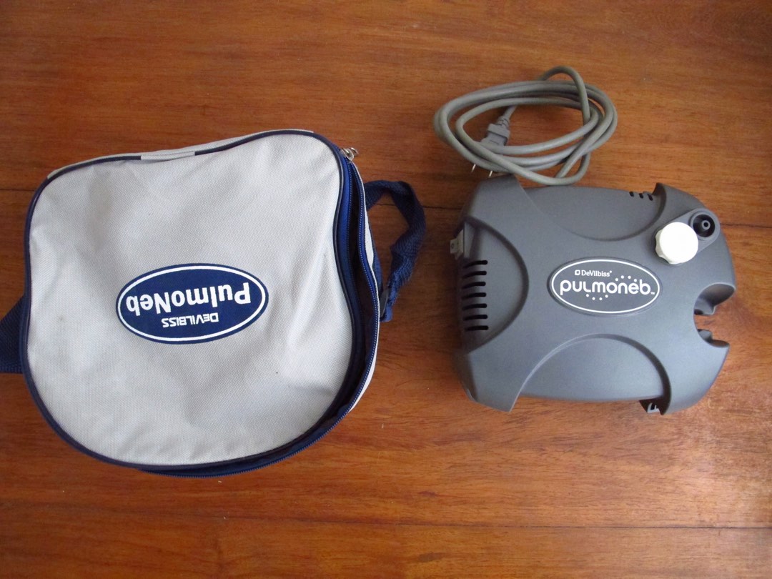 Devilbiss pulmoneb compressor nebulizer, Health & Nutrition, Medical ...