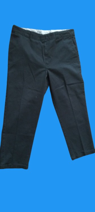 Dickies Size 40 Black Chinos Cotton Pants Mens Fashion Bottoms Chinos On Carousell