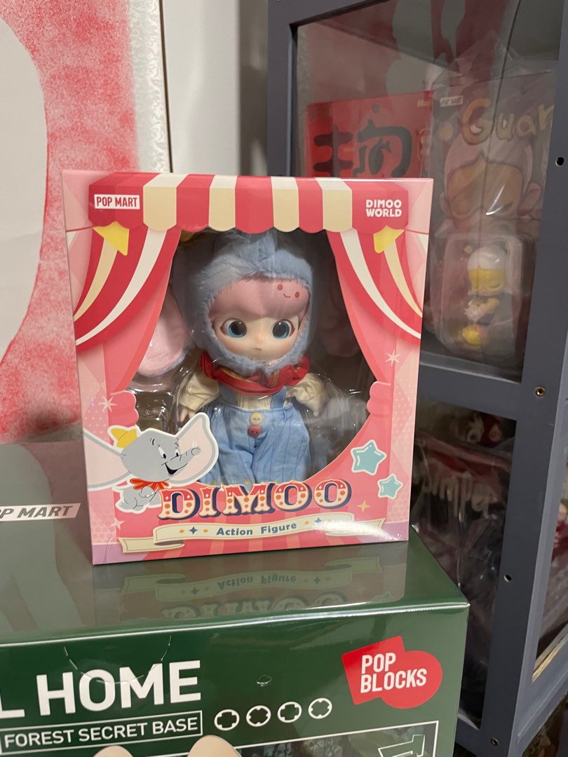 DIMOO × Dumbo Action Figure, Hobbies & Toys, Toys & Games on Carousell