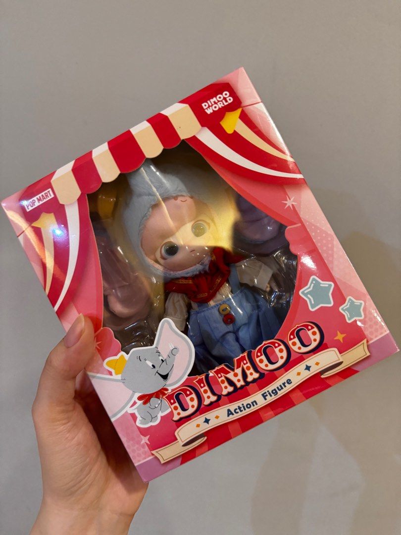 Dimoo x Dumbo Action Figure, Hobbies & Toys, Toys & Games on Carousell