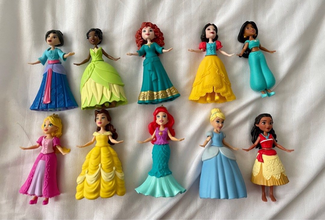 Disney Princesses Set of 10, Hobbies & Toys, Toys & Games on Carousell