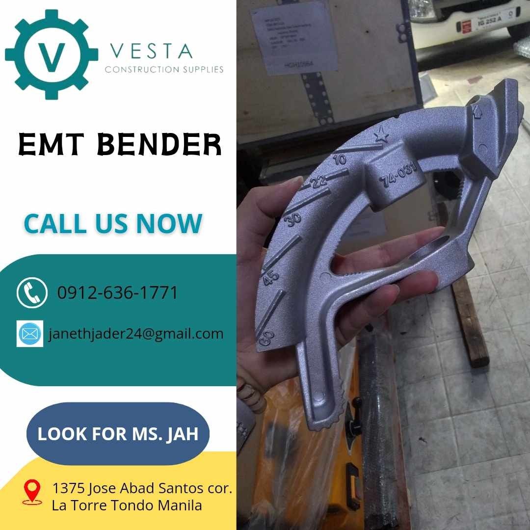 Emt bender, Commercial & Industrial, Construction Tools & Equipment on ...