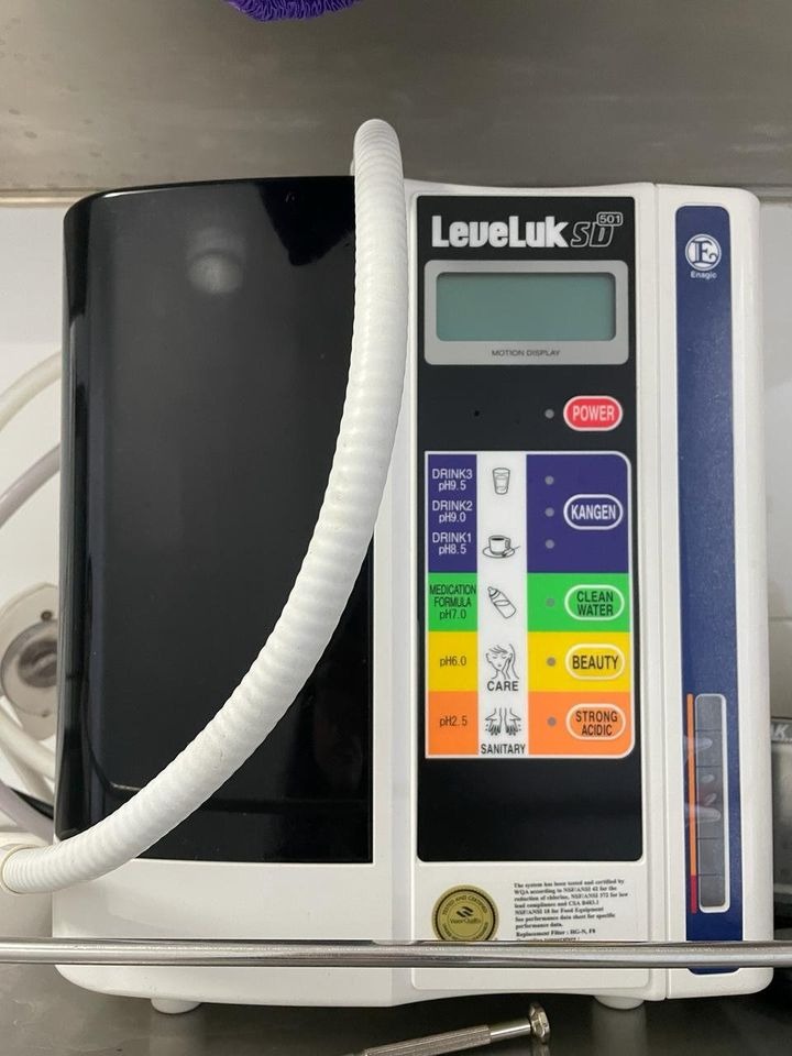 Enagic Kangen LeveLuk SD501 - Alkaline Water Ionizer Filter Machine ...