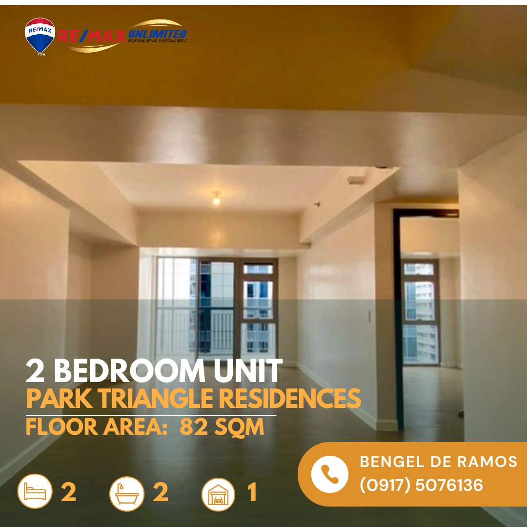 FOR SALE | 2 BEDROOM UNIT at Park Triangle Residences, Property, For ...
