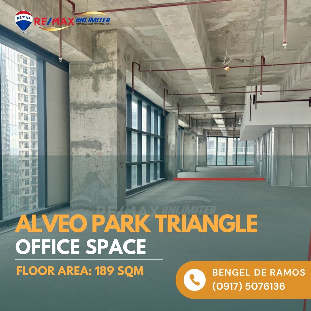 FOR SALE | BGC Office Space at ALVEO PARK TRIANGLE, BGC TAGUIG ...
