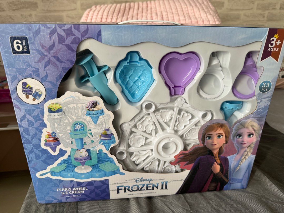 Frozen II Ferris wheel ice cream (play-doh), Hobbies & Toys, Toys ...