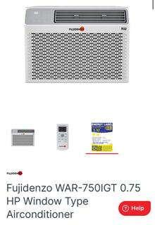 FUJIDENZO INVERTER GRADE R32 REFRIGERANT, TV & Home Appliances, Air ...