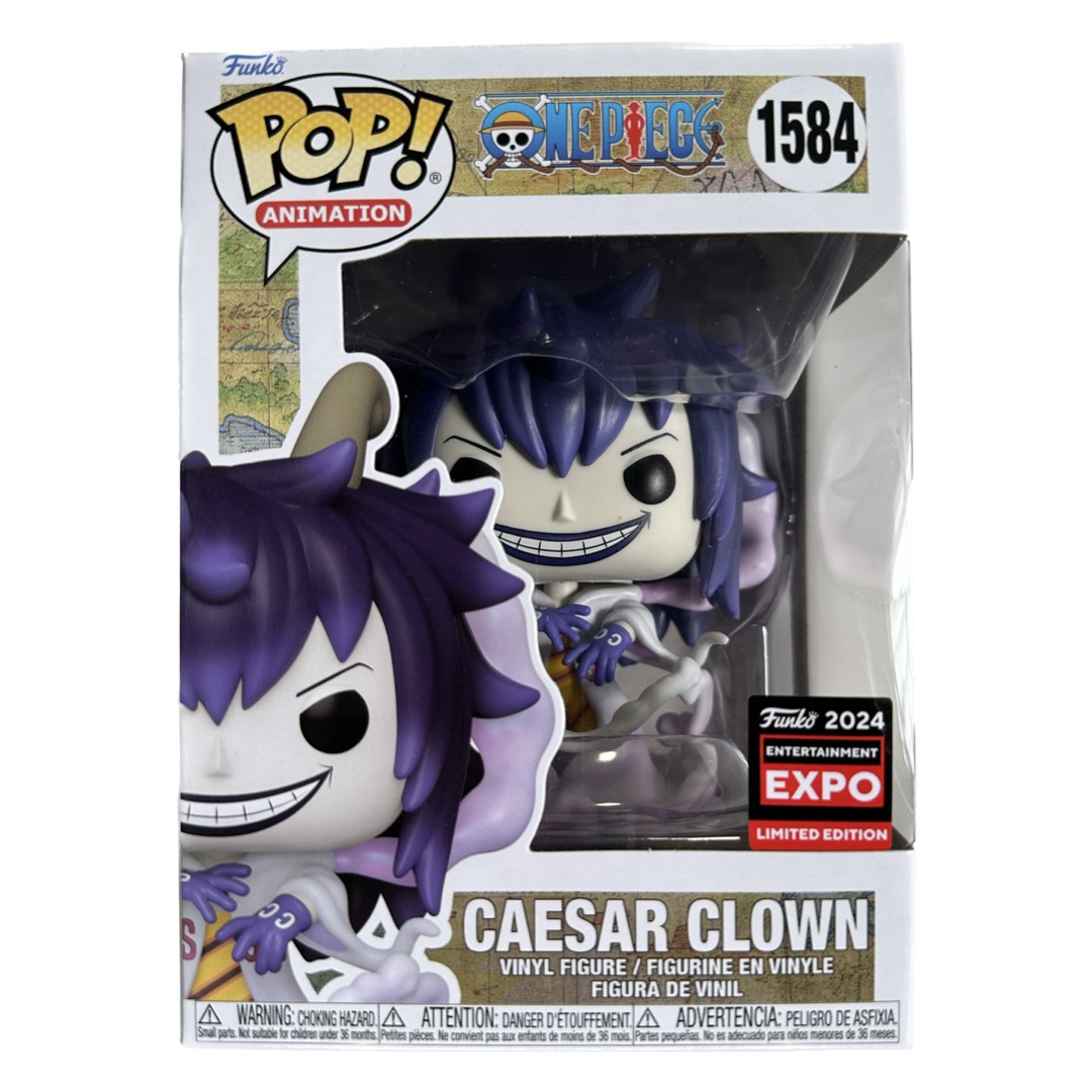 Funko Pop One Piece Caesar Clown 2024 Limited Edition Entertainment ...