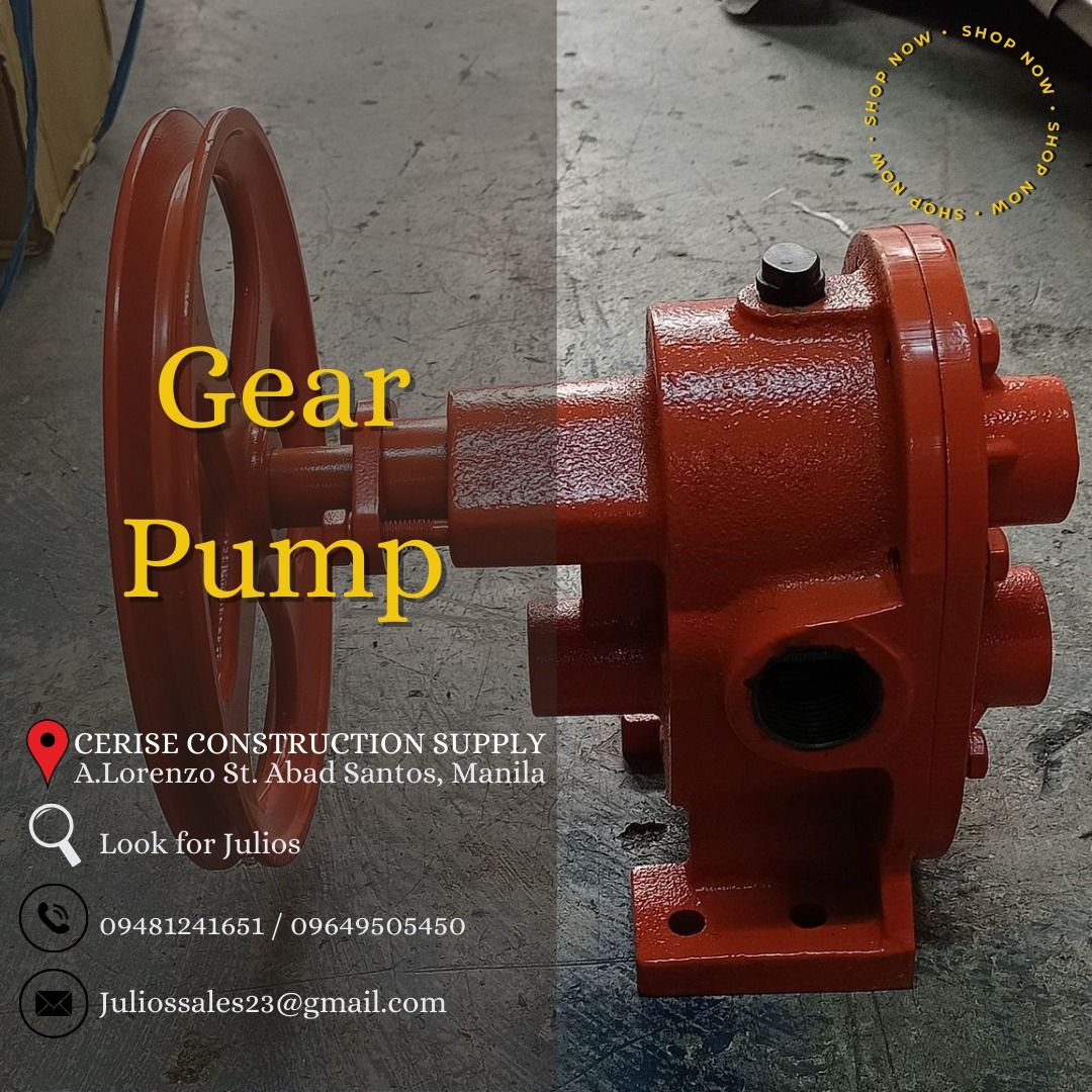 Gear Pump, Commercial & Industrial, Construction Tools & Equipment on ...