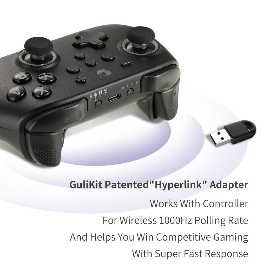 GuliKit KK3 Pro Kinking 3 Wireless Controller for Switch/Switch OLED ...