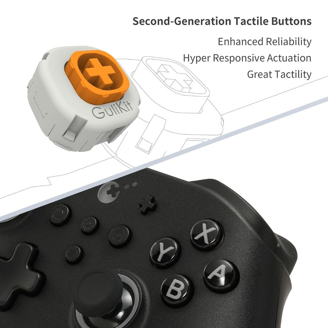 GuliKit KK3 Pro Kinking 3 Wireless Controller for Switch/Switch OLED ...