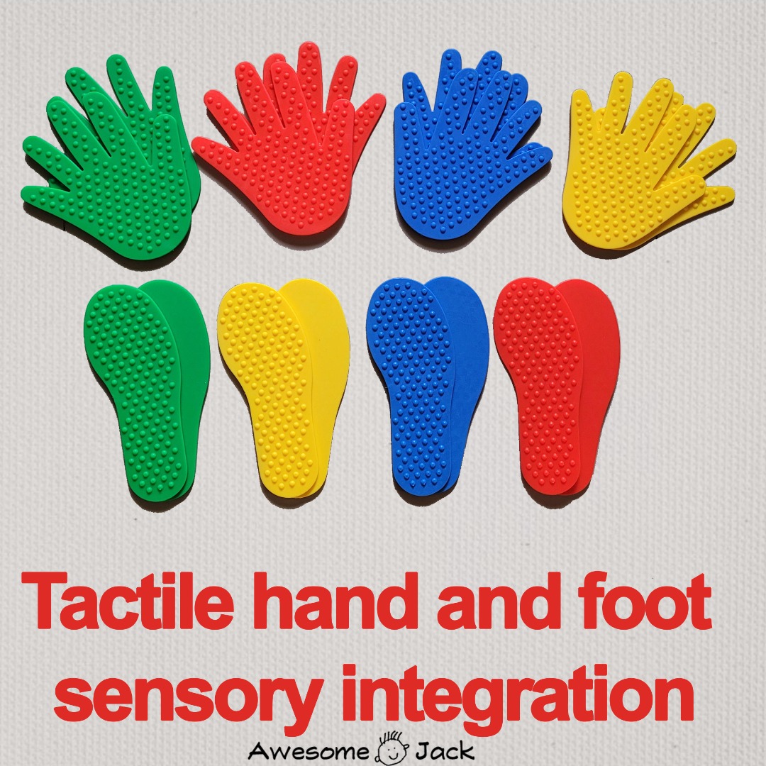 Hand & Feet Tactile Sensory Therapy Toys, Hobbies & Toys, Toys & Games ...