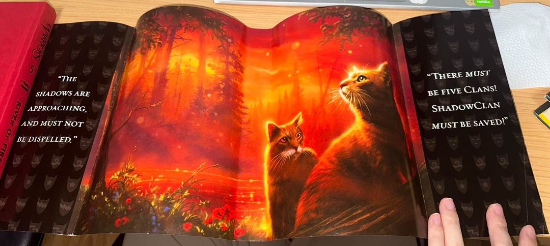 [Hardbound] A Vision of Shadows: Warriors - Book 5: River of Fire and ...