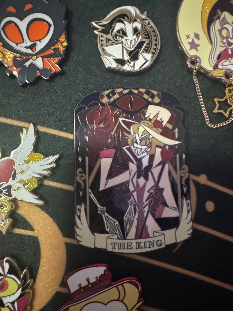 Hazbin Hotel and Helluva Boss Enamel Pins, Hobbies & Toys, Memorabilia & Collectibles, J-pop on ...