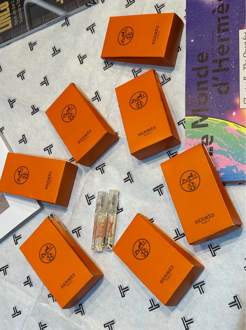 Hermes set perfume 14pcs, Beauty & Personal Care, Fragrance ...