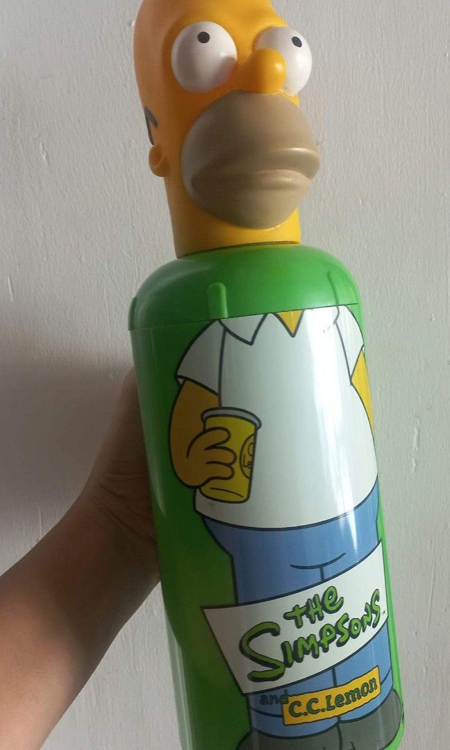 Homer Simpson Bottle Cooler, Hobbies & Toys, Memorabilia & Collectibles ...