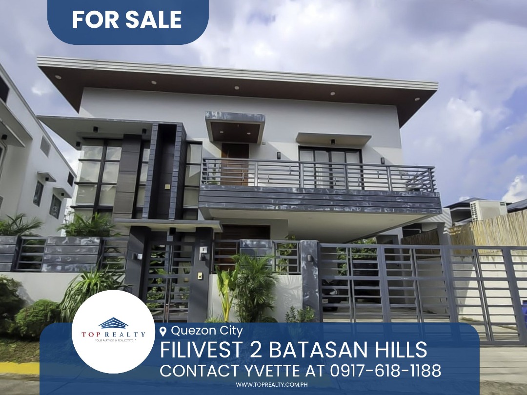 House and Lot for Sale in Filinvest 2 along Batasan Hills, Quezon City, Property, For Sale ...
