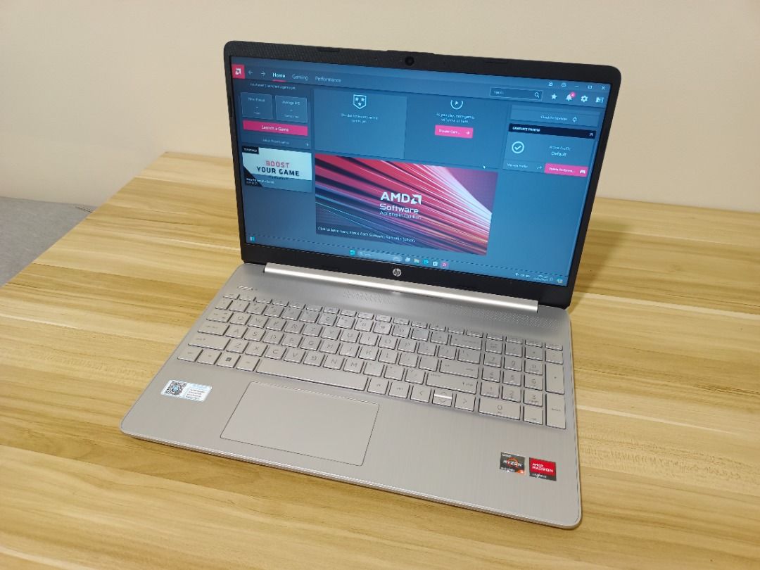 HP 15S Ryzen 5500u Amd Radeon Graphics 8GB 512GB FHD Entry Level Laptop ...