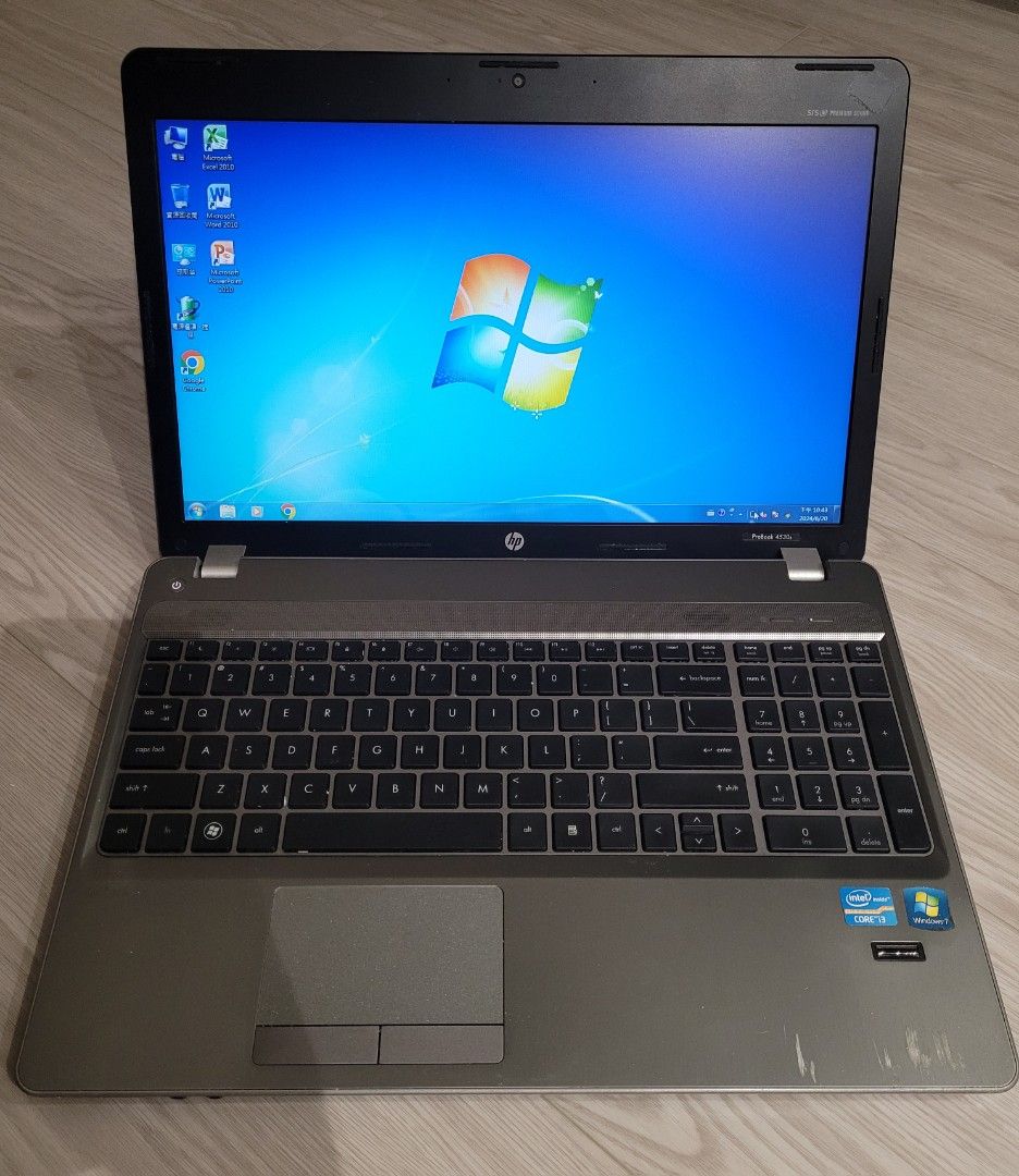 HP ProBook 4530s i3 1TB HDD 4GB Ram 15.6吋 Notebook 文書 煲劇 小學生 學習 初階, 電腦 ...
