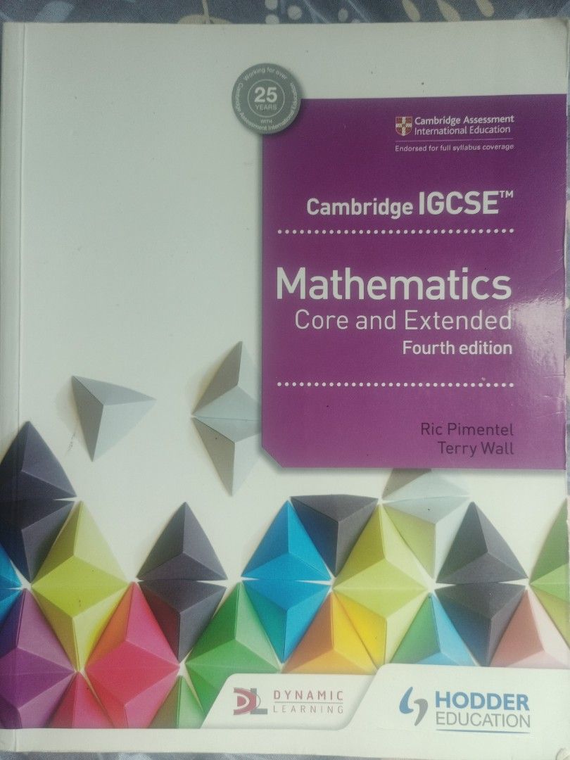 IGCSE math textbook brand new, 興趣及遊戲, 書本 & 文具, 教科書 - Carousell
