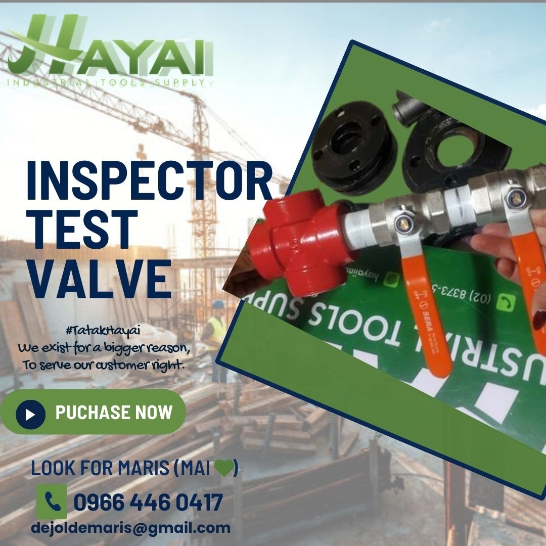 INSPECTOR TEST VALVE, Commercial & Industrial, Construction & Building ...