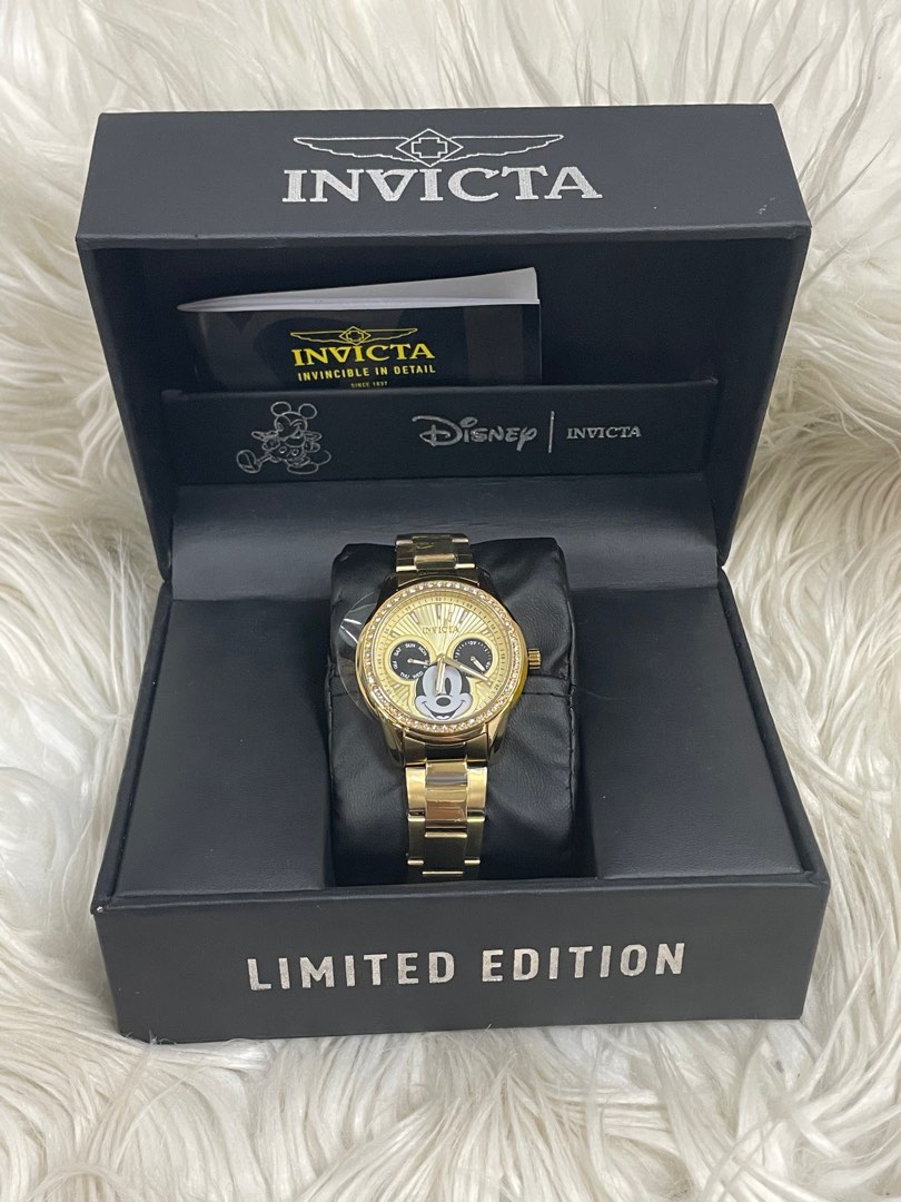 INVICTA Limited Edition Mickey Mouse 37826 ladies watch, Luxury ...