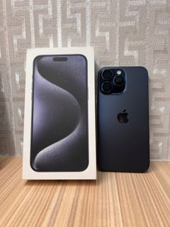 iPhone 15 Pro Max Blue Titanium 256GB, Mobile Phones & Gadgets, Mobile ...