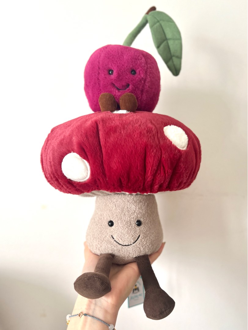 Jellycat Amuseable Mushroom Hobbies And Toys Toys And Games On Carousell