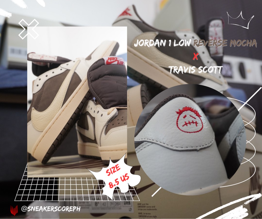 Jordan 1 Low - Travis Scott Series - FD BATCH (Mid Tier) Reverse Mocha ...