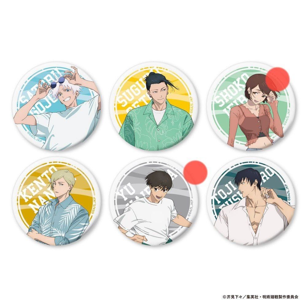 Jujutsu Kaisen Cafe Badges (gojo, geto, Nanami, shoko, Toji, Haibara ...