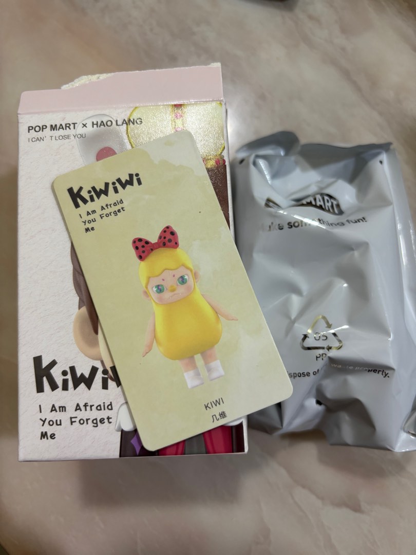 KIWI kiwiwi popmart, Hobbies & Toys, Toys & Games on Carousell