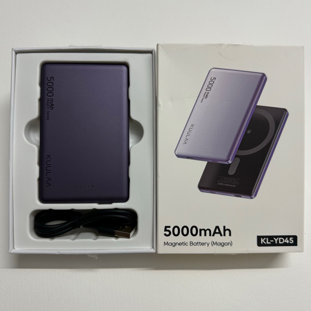 Kuulaa 5000mAh Magnetic Wireless Small Compact Powerbank Magsafe QC PD ...