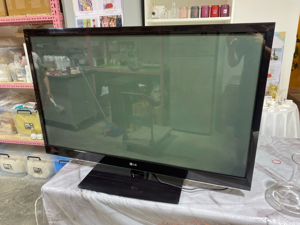 LG 50 plasma tv, perfect working condition, TV & Home Appliances, TV & Entertainment, TV on ...