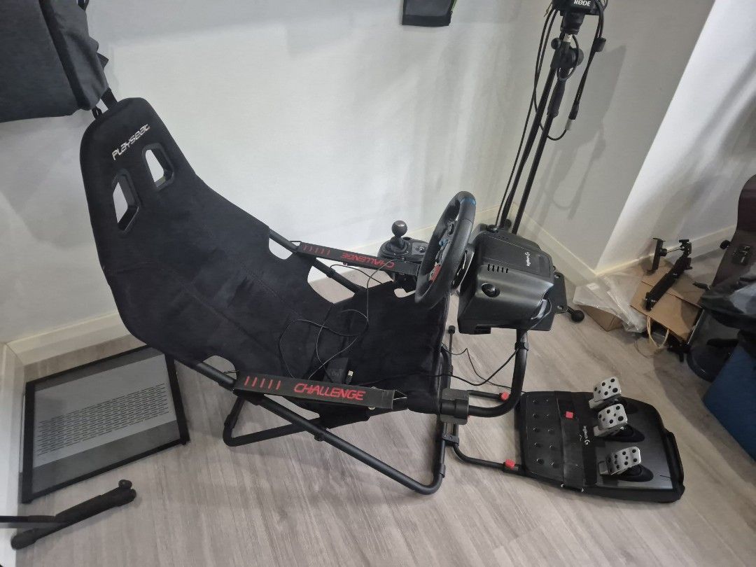Logitech G29 + Shifter (RM700) + Playseat Challenge (RM700), Video ...