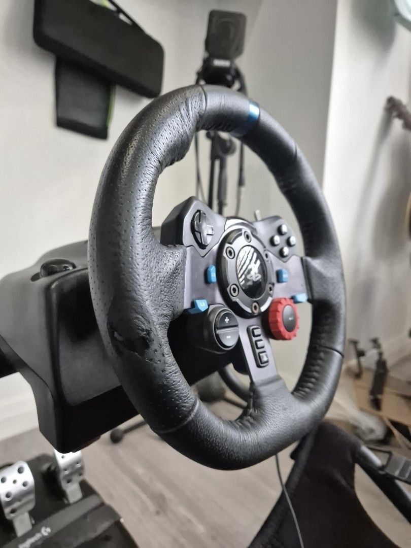 Logitech G29 + Shifter (RM700) + Playseat Challenge (RM700), Video ...