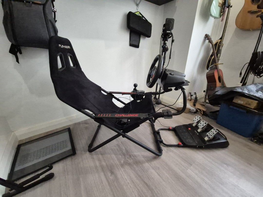 Logitech G29 + Shifter (RM700) + Playseat Challenge (RM700), Video ...