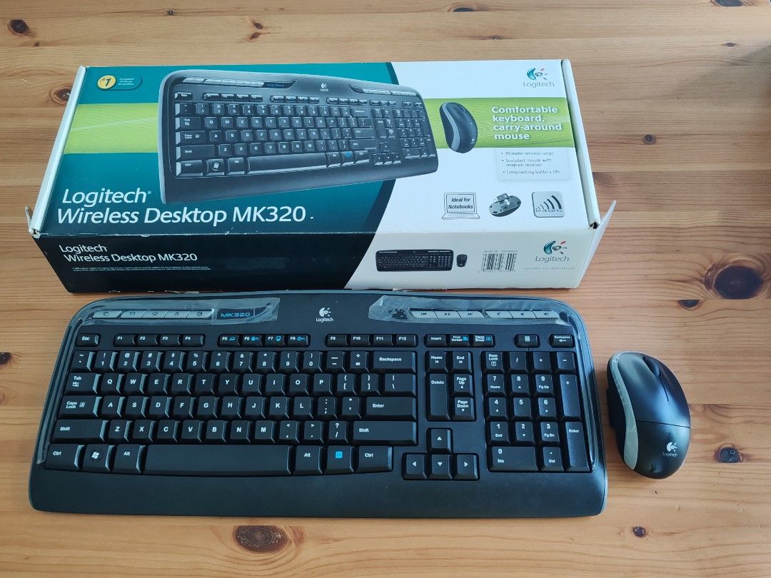 Logitech Wireless Keyboard, Computers & Tech, Parts & Accessories ...