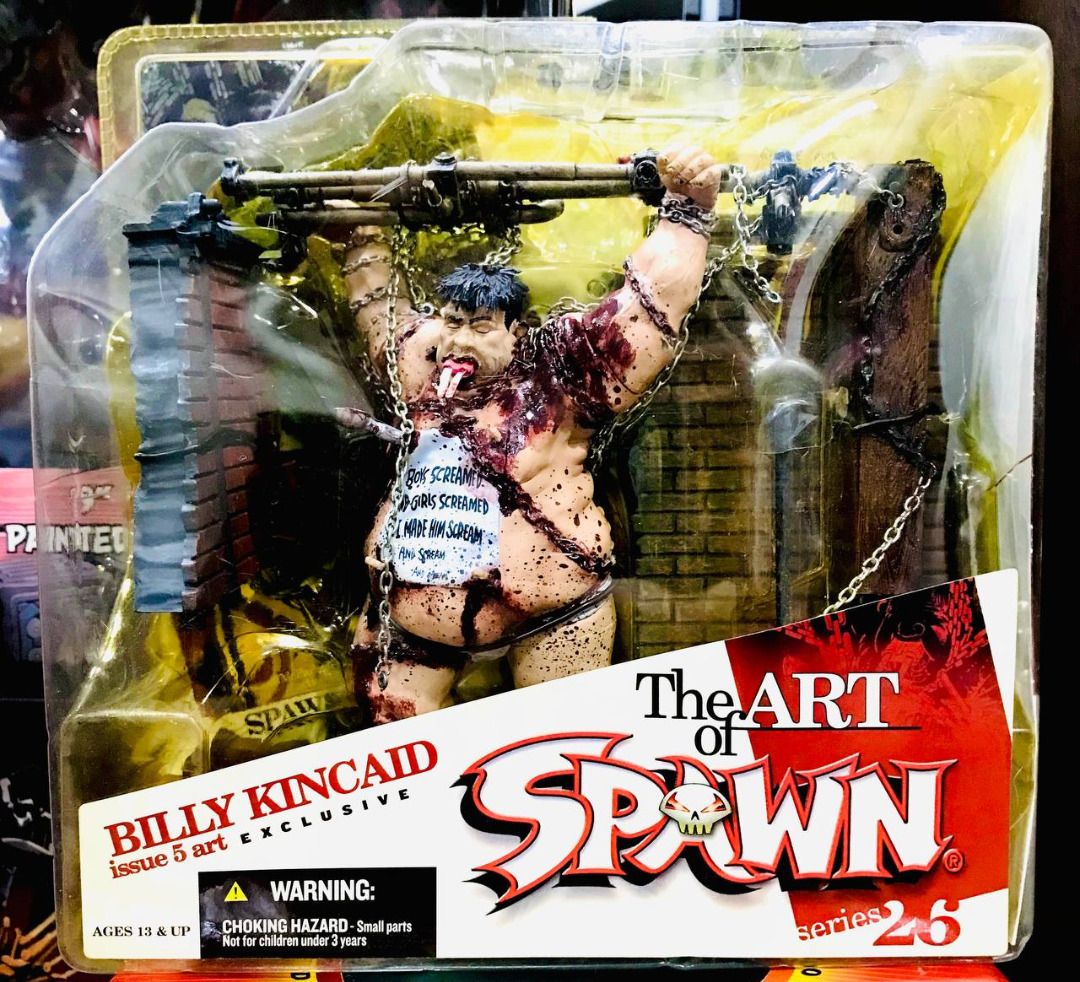 MCFARLANE SPAWN THE ART OF SPAWN SERIES 26 BILLY KINCAID - SPAWN ...