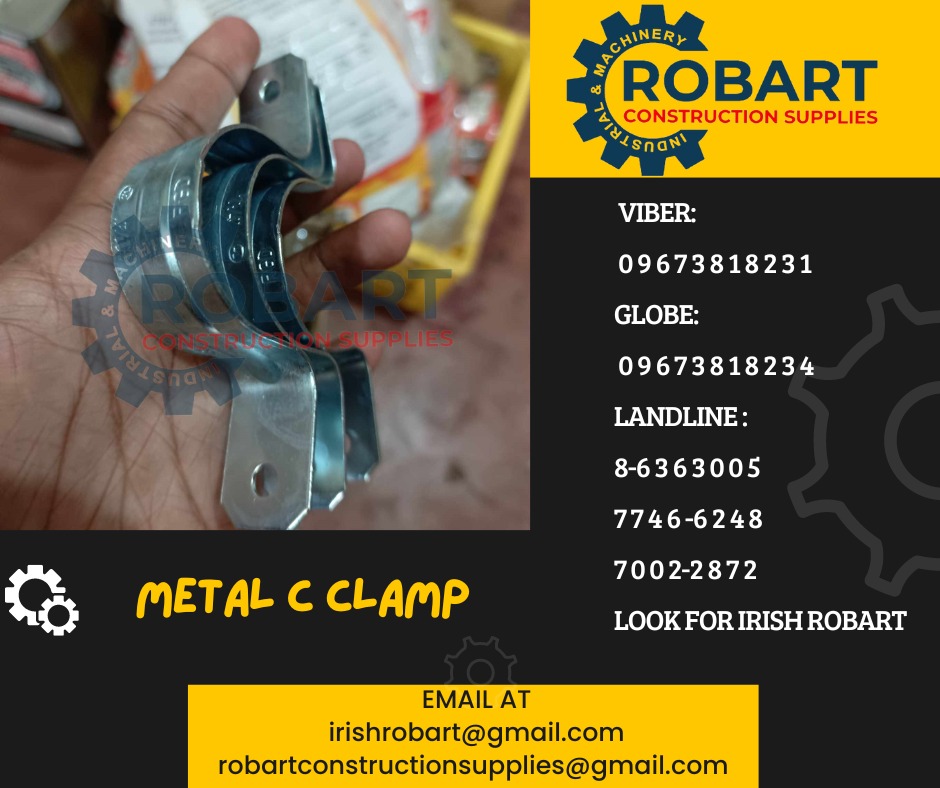 Metal C Clamp, Commercial & Industrial, Construction Tools & Equipment ...
