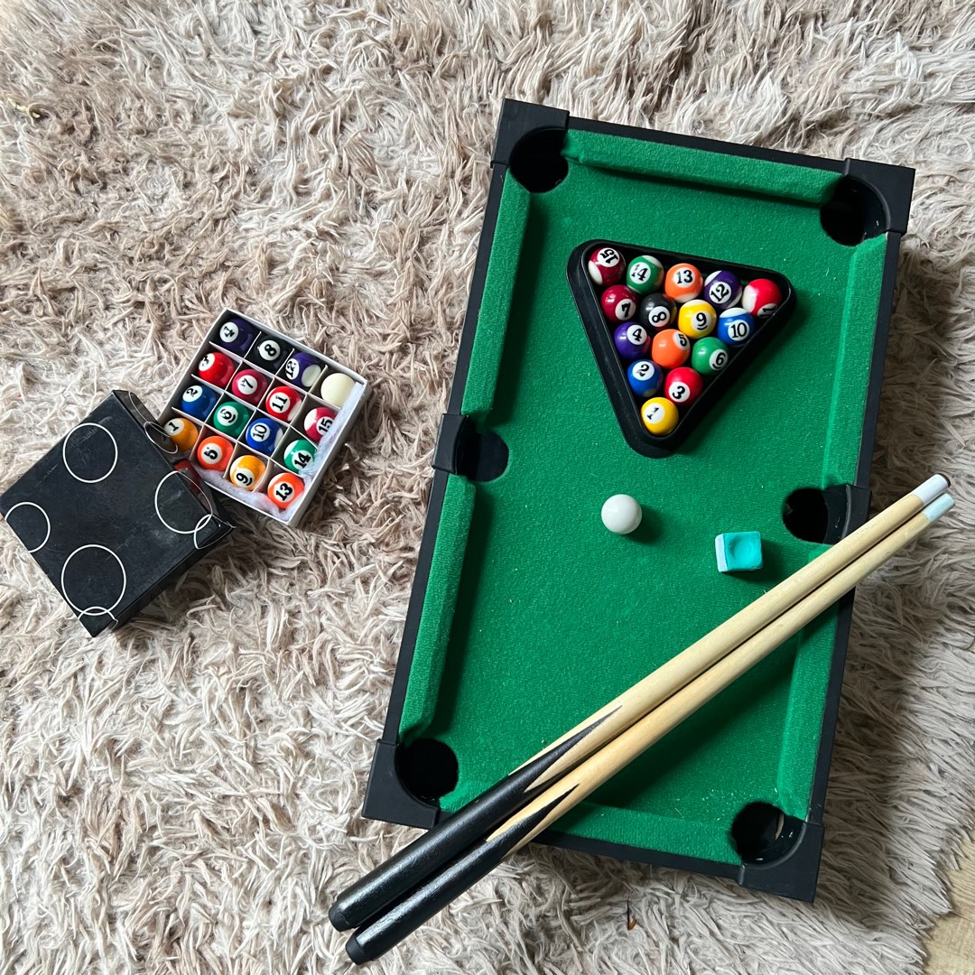 Mini Barrington Table Top Pool Table and Accessories, Sports Equipment ...