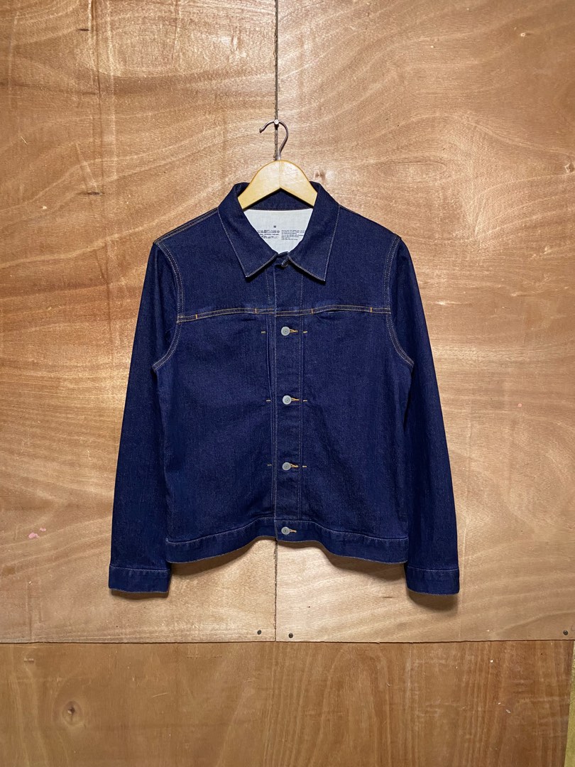 Muji denim jacket, Men's Fashion, Coats, Jackets and Outerwear on Carousell