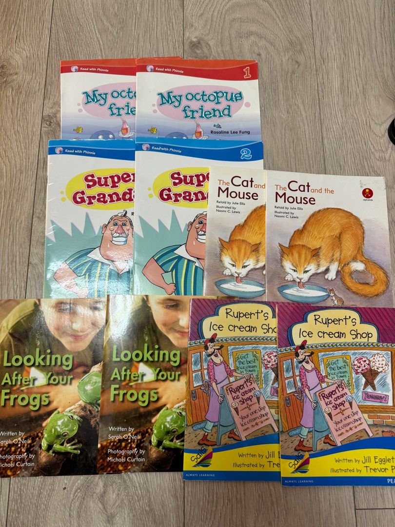 My octopus friend /Super grandad/ Looking after your frogs/The cat and ...