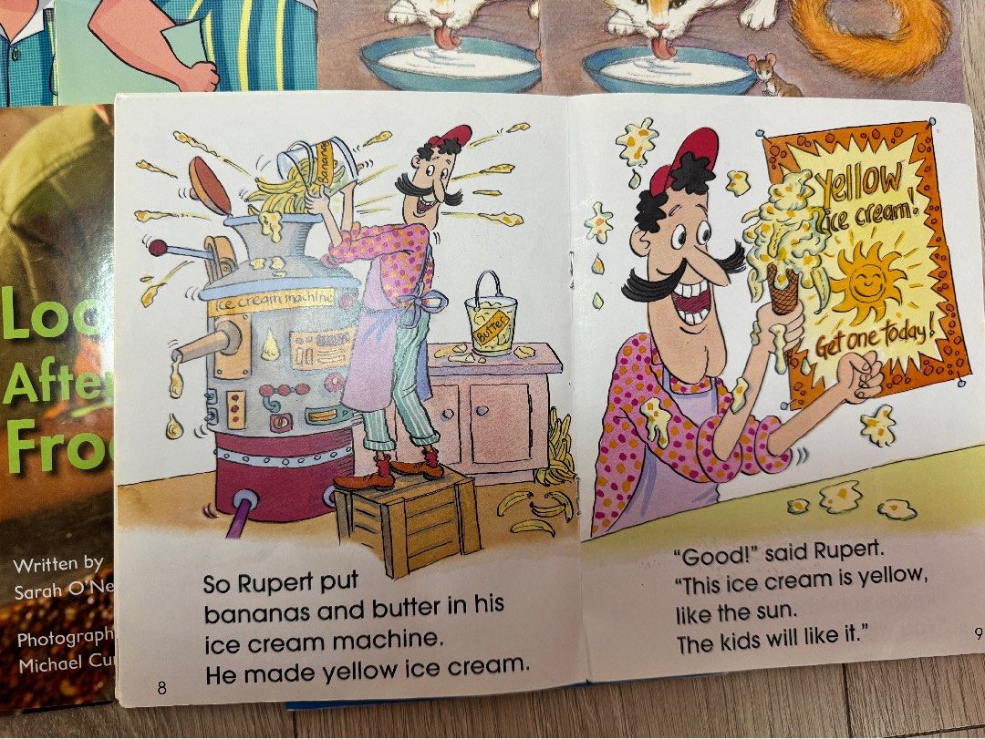 My octopus friend /Super grandad/ Looking after your frogs/The cat and ...