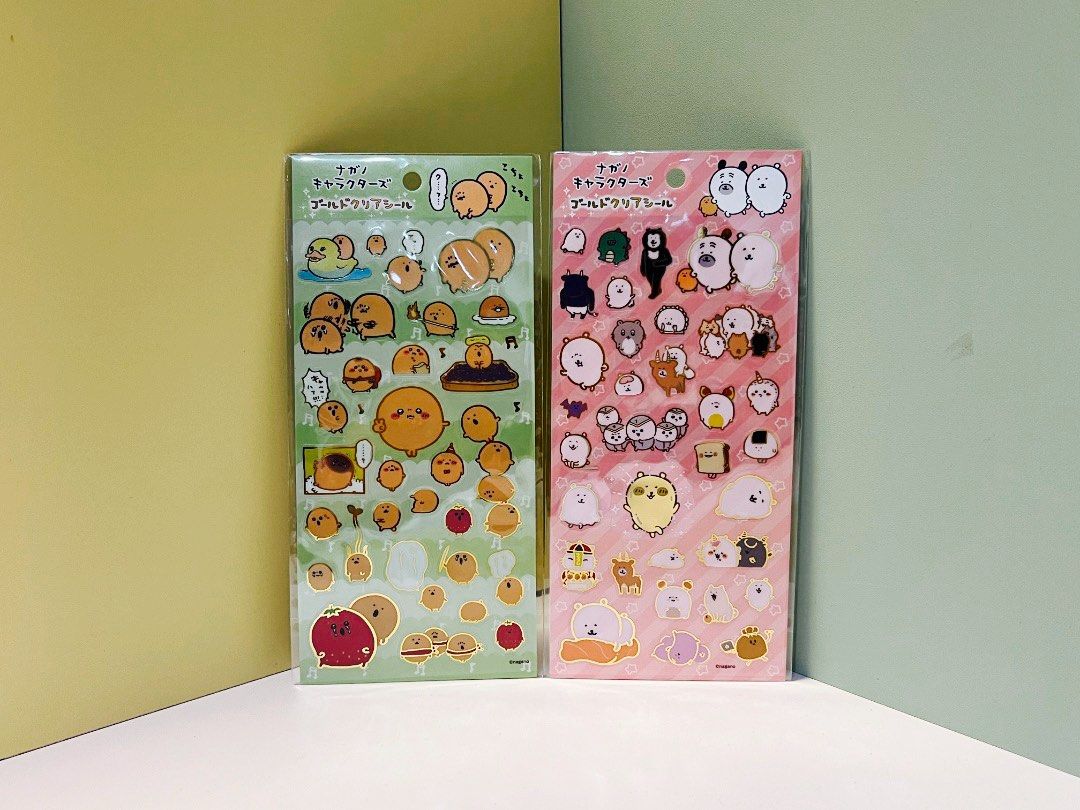 ‼️現貨‼️[Nagano] STICKER 貼紙 自嘲熊 JOKE BEAR ナガノのくま 八哥 馬來熊 可樂餅 獨角獸 雙角獸 魚肉腸 鹿 ...