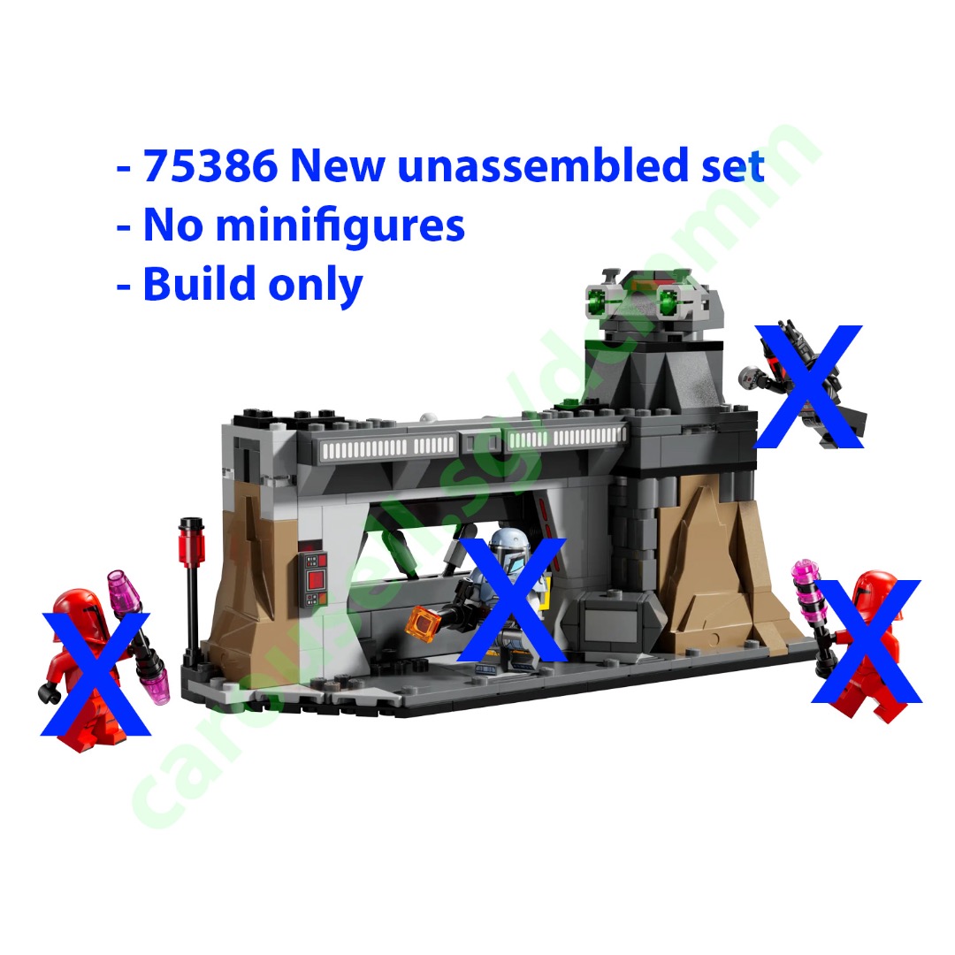 New Unassembled, Build only, No Minifigures - LEGO Star Wars 75386: Paz ...