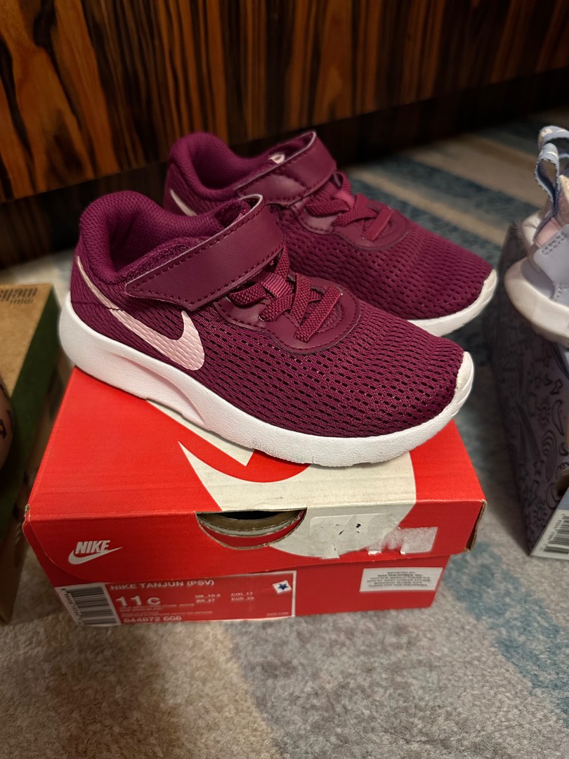 Nike Tanjun 11C, Babies & Kids, Babies & Kids Fashion on Carousell