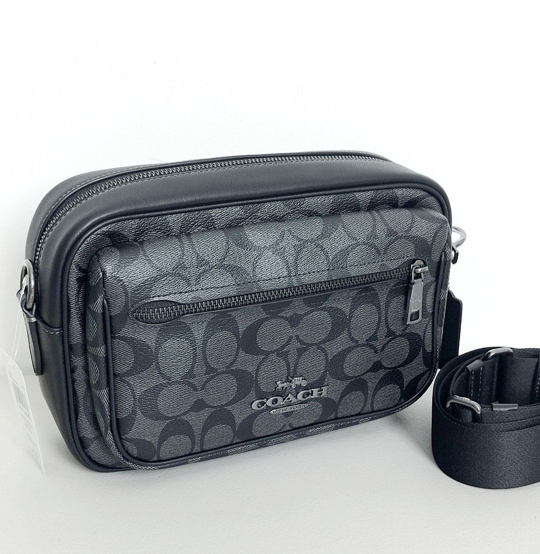 Original and Brand New Coach Elias Crossbody In Signature Canvas ...