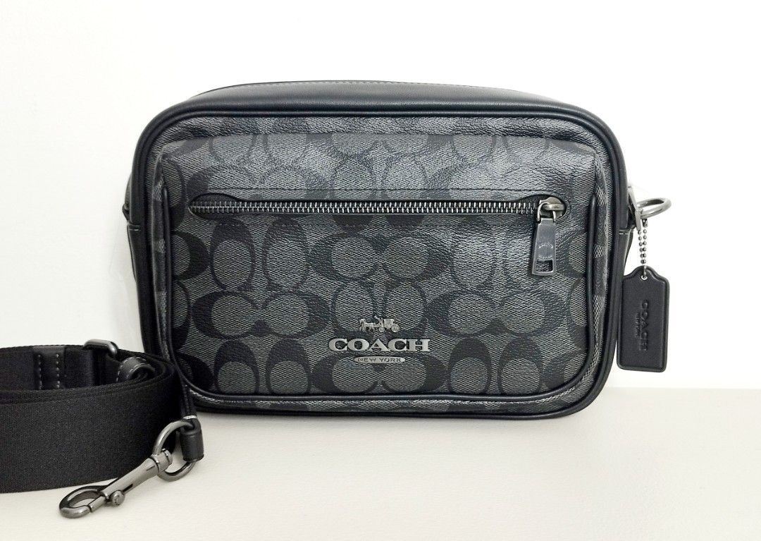 Original and Brand New Coach Elias Crossbody In Signature Canvas ...